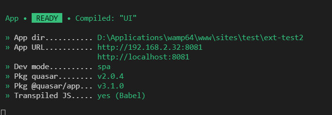 Extensions not found on install when quasar dev is running · Issue #10506 · quasarframework ...
