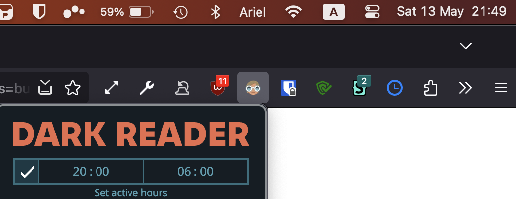[Bug] Does not work as expected - firefox · Issue #11264 · darkreader/darkreader · GitHub