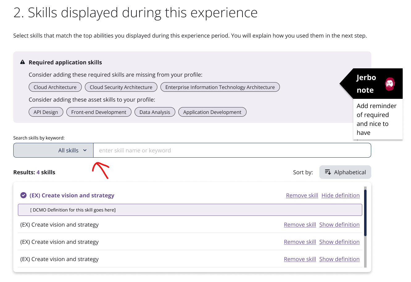 Combine Search Bar and Families filter for Skill Picker · Issue #4392 · GCTC-NTGC/gc-digital ...