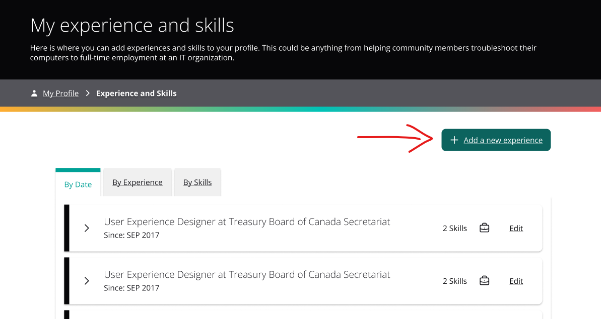 Replace Add Experience buttons with One Button + Modal · Issue #4389 ...