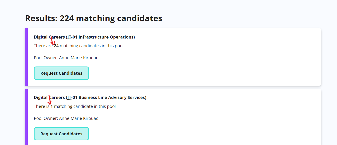 Copy update on search page result counts · Issue #6174 · GCTC-NTGC/gc-digital-talent · GitHub
