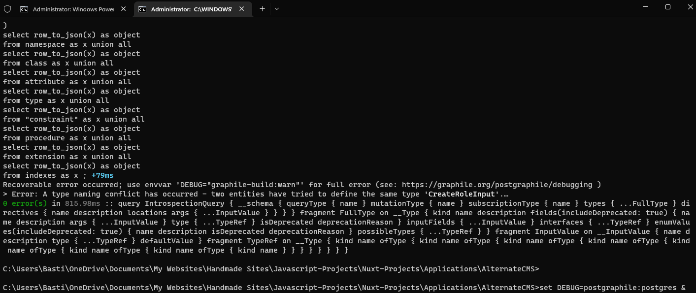 Only See Queries Not Mutations · Issue 1646 · Graphile Crystal · Github