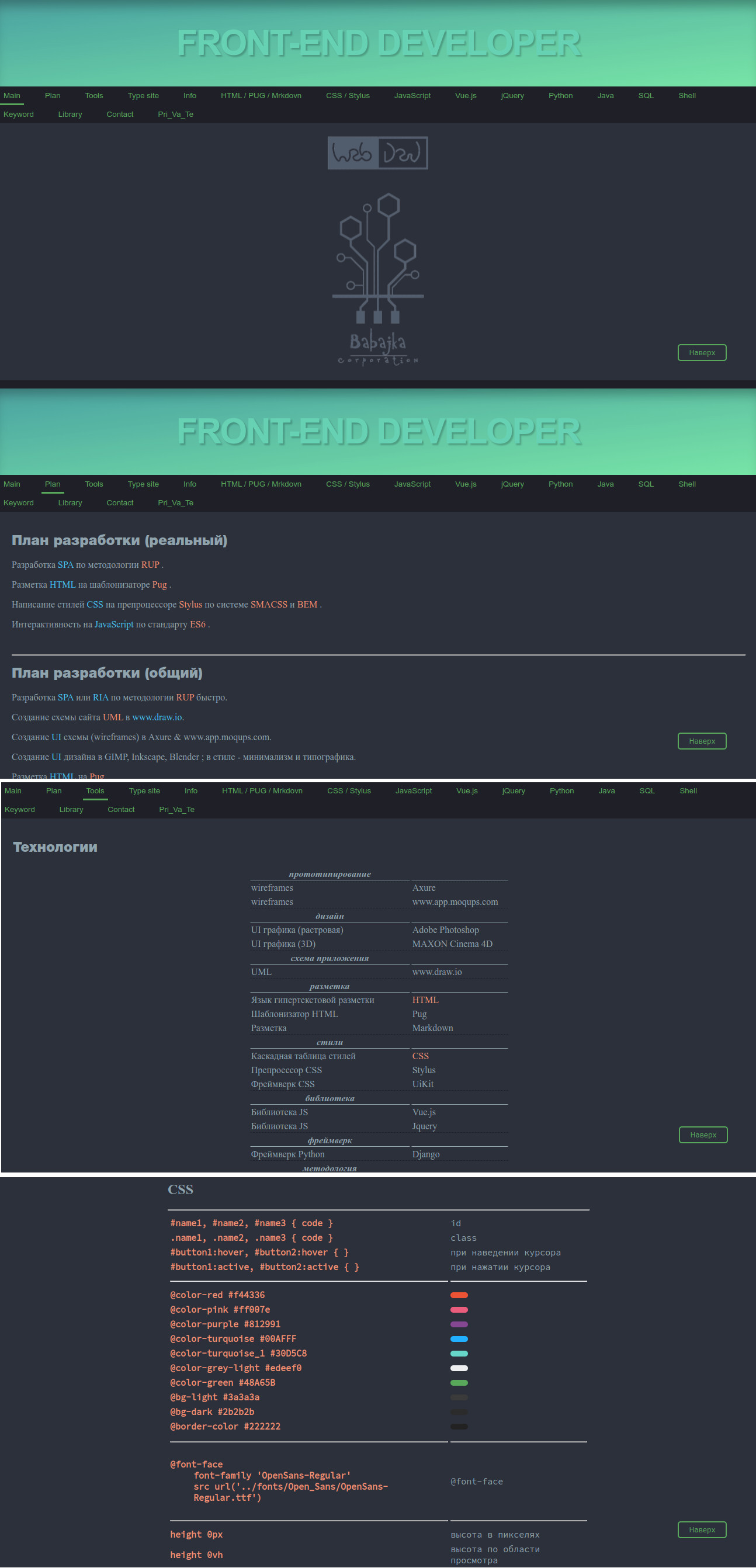 front-end-developer - Codesandbox