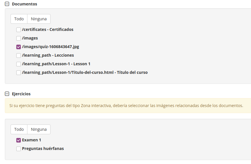 Bug With Backup Of A Zone On Image Question Backup Of A Coursequiz · Issue 3538 · Chamilo