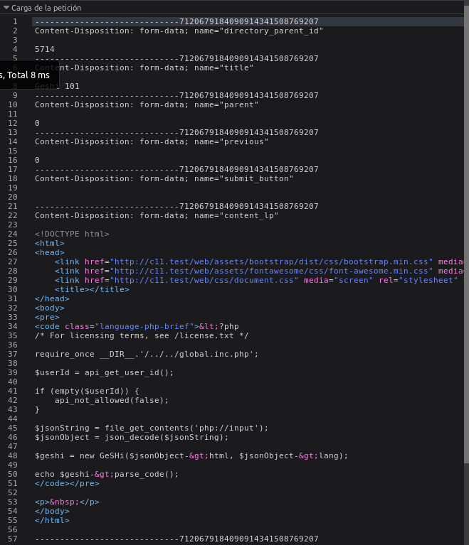 Add GeSHi to ckeditor (at least for learning path editor) · Issue #2794 · chamilo/chamilo-lms ...