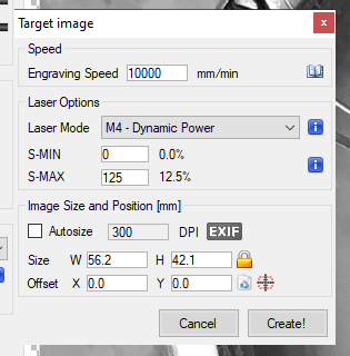 Laser Power not adjustable · Issue #2122 · arkypita/LaserGRBL · GitHub