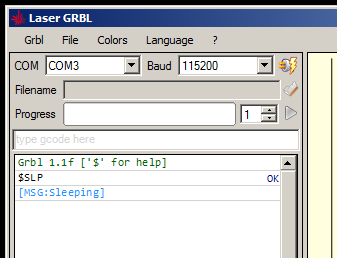 Sleep Command. · Issue #124 · arkypita/LaserGRBL · GitHub