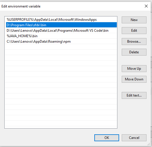 Command Sfdx Create Project Resulted In Error Command Sfdx Force Project Create No Found