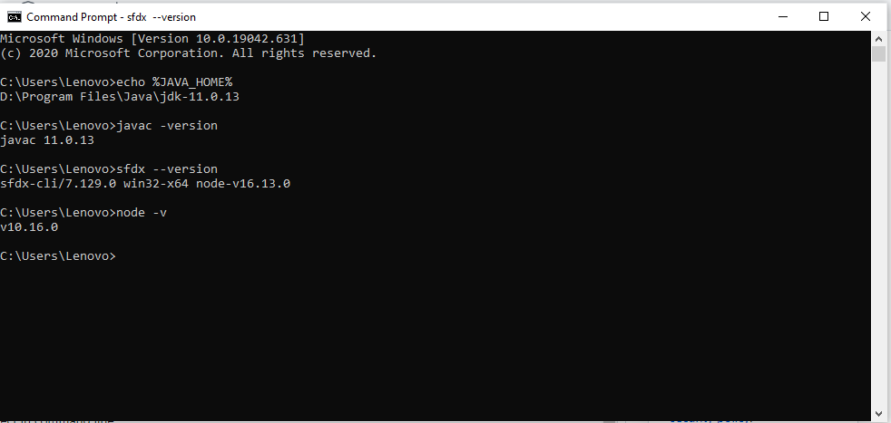 Command 'SFDX: Create Project' resulted in error(command 'sfdx.force.project.create' no found ...
