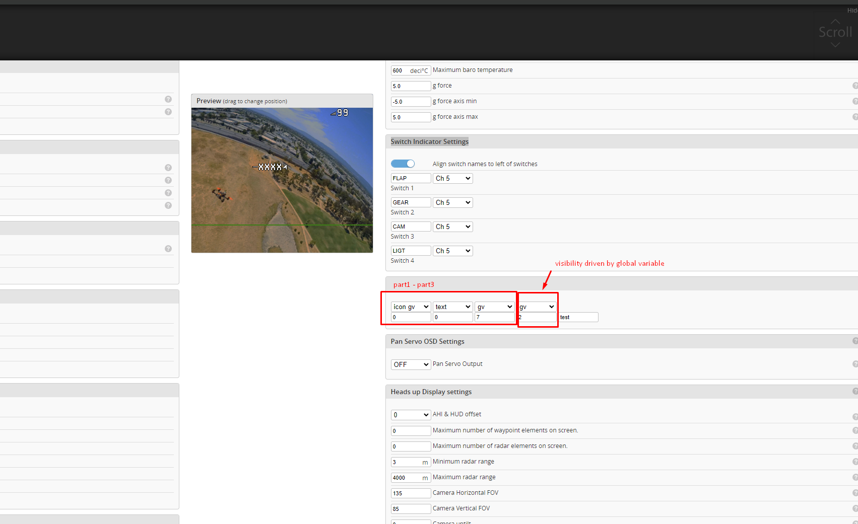 Custom OSD elements driven by programing tab · Issue #9497 · iNavFlight/inav · GitHub