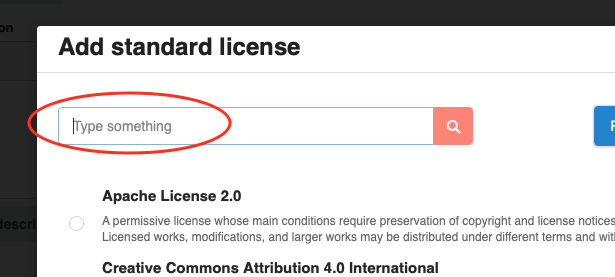 deposit form: license selection should say "Search" instead of "Type something" · Issue #1017 ...