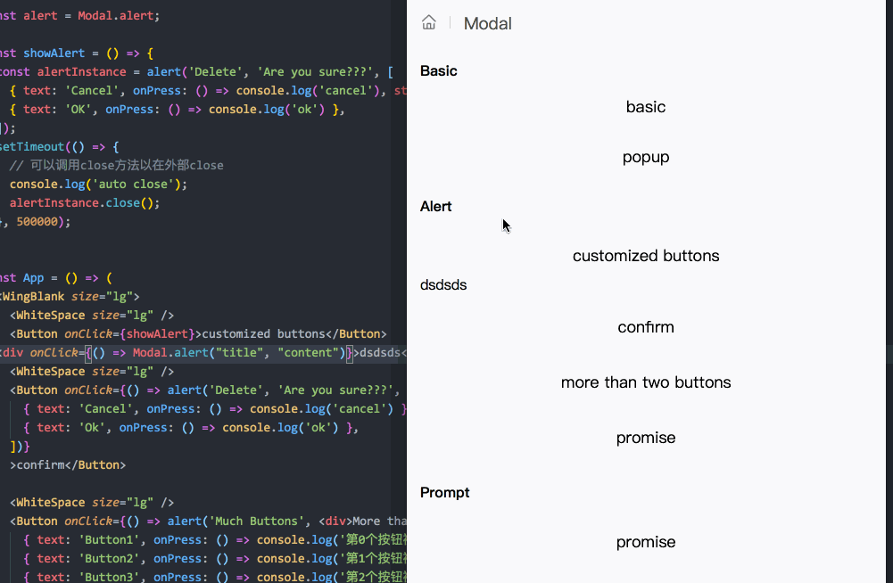 在safari上Modal.alert("title","content")弹窗无法关闭 · Issue #1976 · ant-design ...