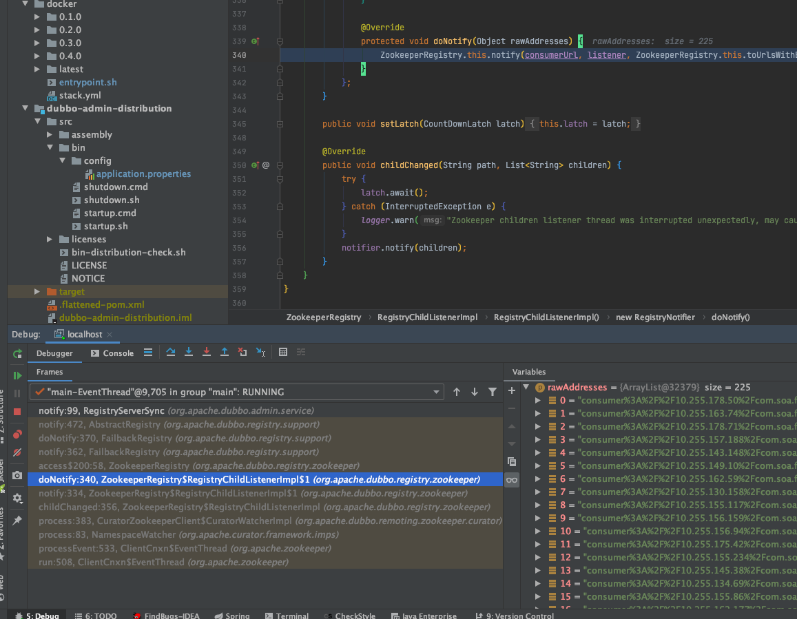 通过docker启动存在消费者ip为空的情况 · Issue #912 · apache/dubbo-admin · GitHub