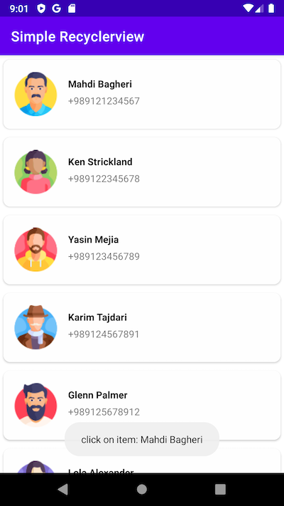GitHub - bagheriAlmas/Java-Simple-Recyclerview
