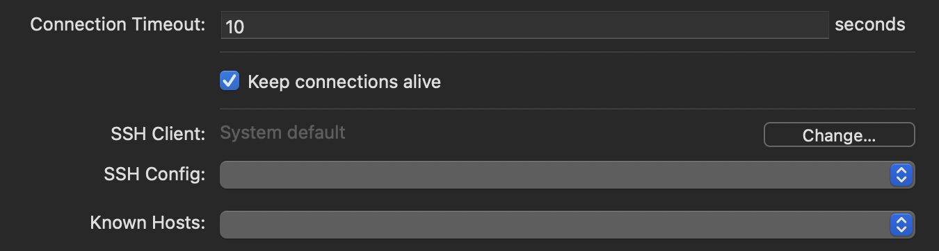 Sequel Ace using false ssh key · Issue #1309 · Sequel-Ace/Sequel-Ace · GitHub