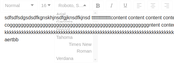 Editor content overlapped · Issue #513 · jpuri/react-draft-wysiwyg · GitHub