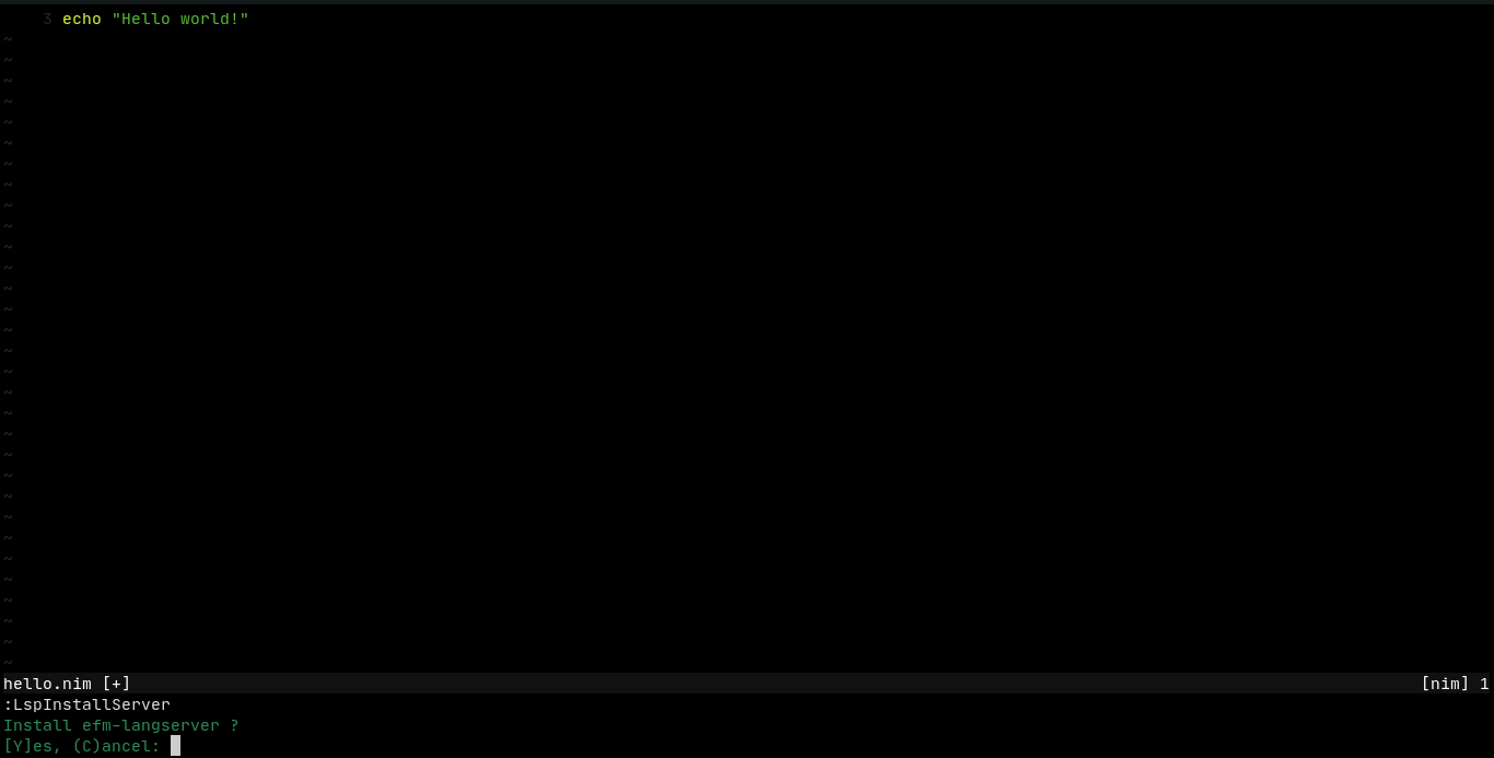 Wants to install generic language server in Nim · Issue #222 · mattn/vim-lsp-settings · GitHub