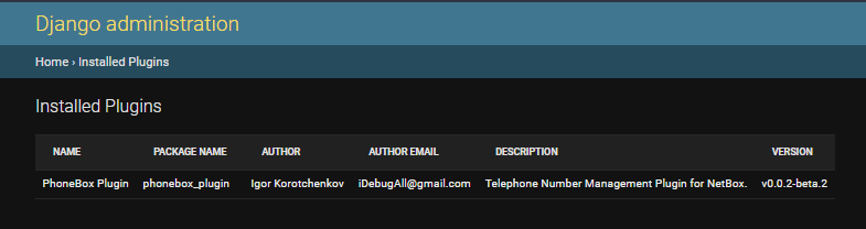 NetBox 3.0.x · Issue #8 · iDebugAll/phonebox_plugin · GitHub