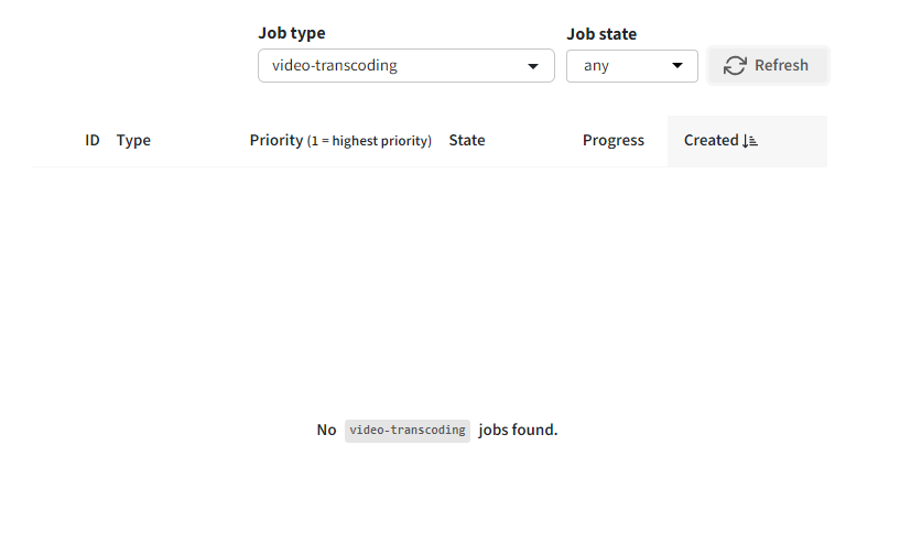 No Way To Requeue A Transcoding Job That Failed To Be Built · Issue 6006 · Chocobozzzpeertube 3049