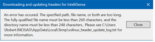 PathTooLongException when downloading remote headers from openSuse 42.3 · Issue #295 · microsoft ...