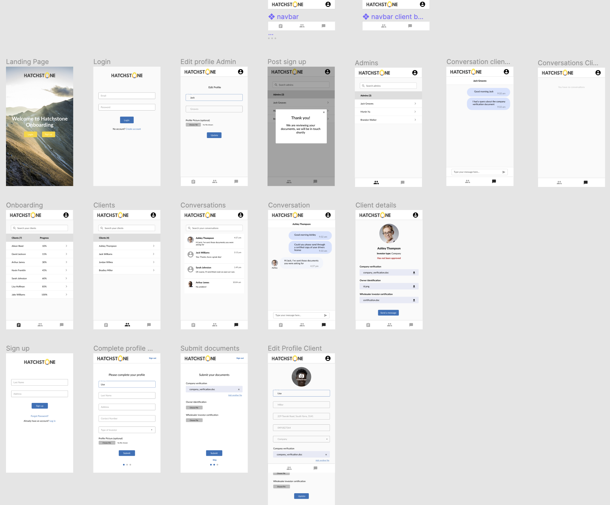 GitHub - tomsmi321/hatchstone-frontend