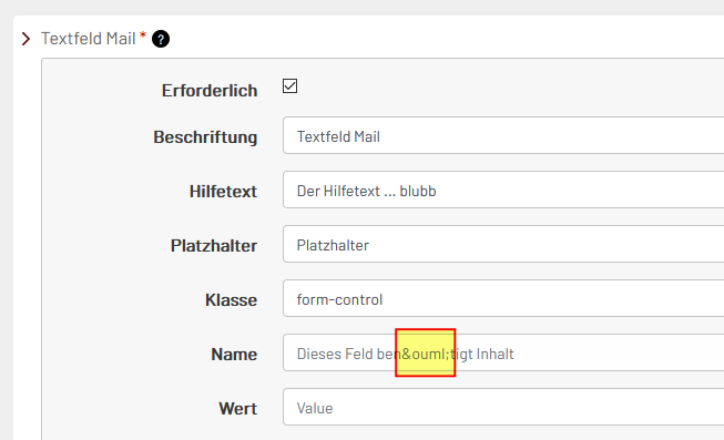 Broken German Umlaute · Issue #1060 · kevinchappell/formBuilder · GitHub