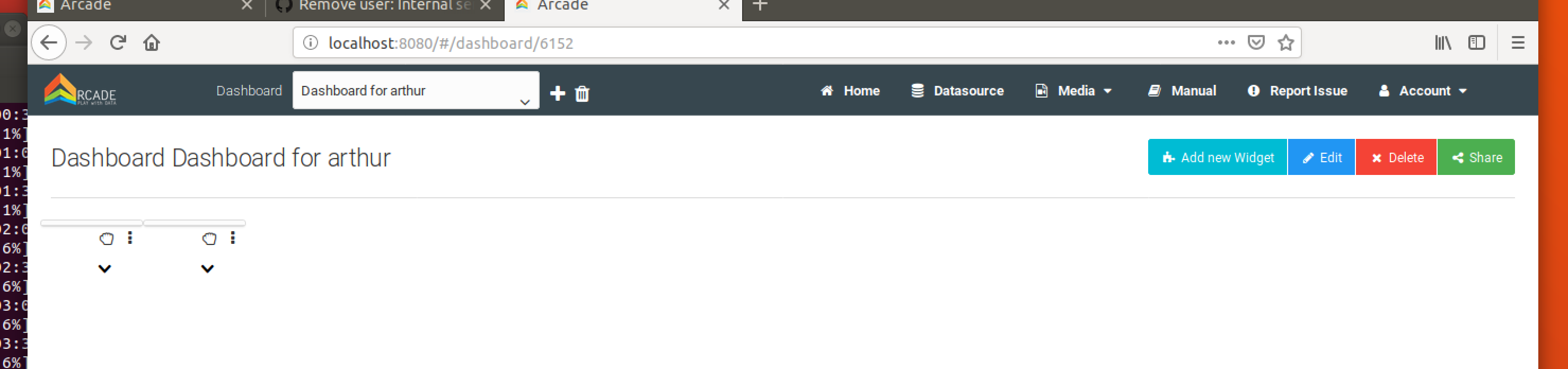 Default widgets for newly created user are blank · Issue #62 · ArcadeData/arcadeanalytics · GitHub