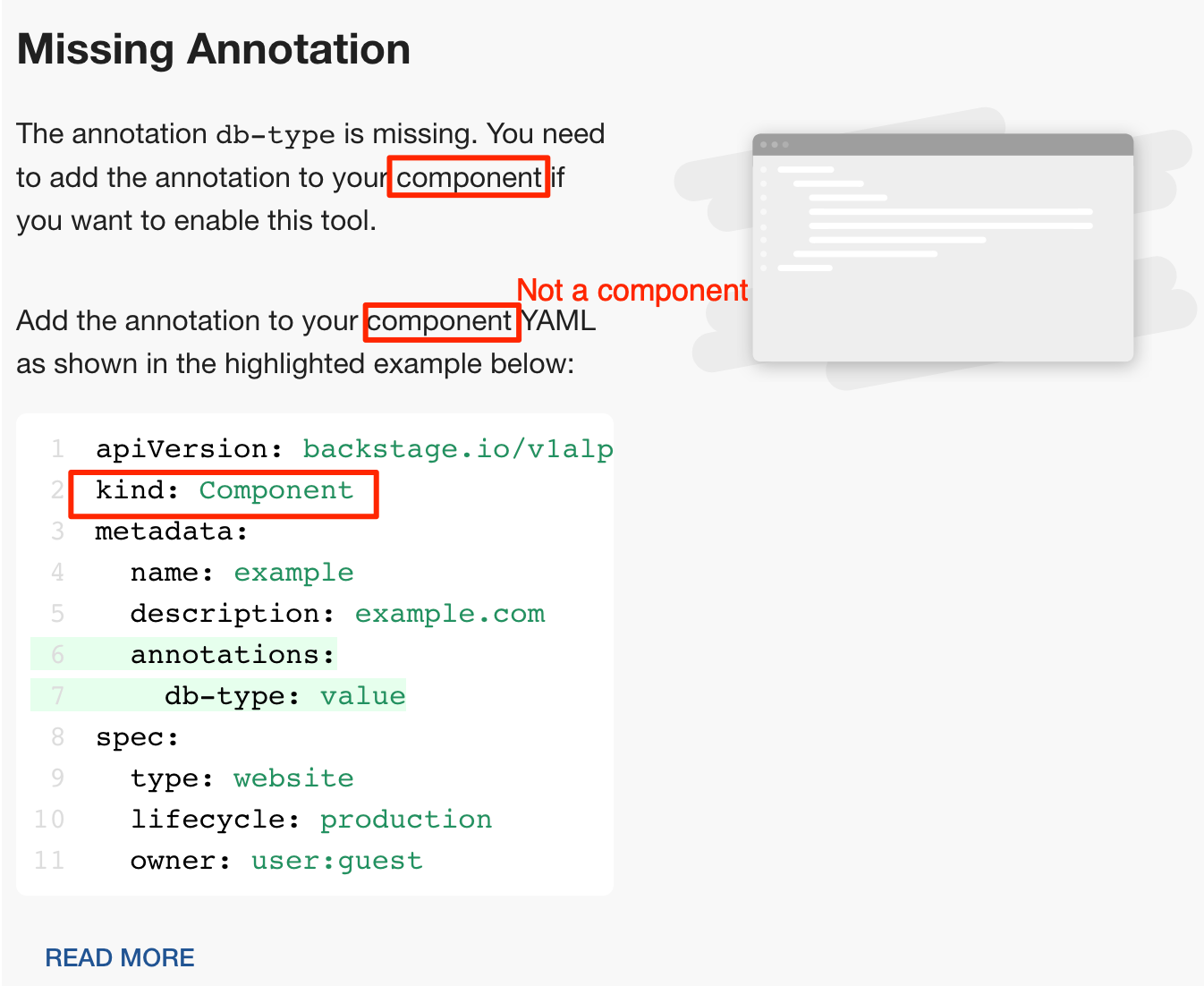 🚀 Feature: MissingAnnotationEmptyState should allow customized entity template · Issue #18264 ...