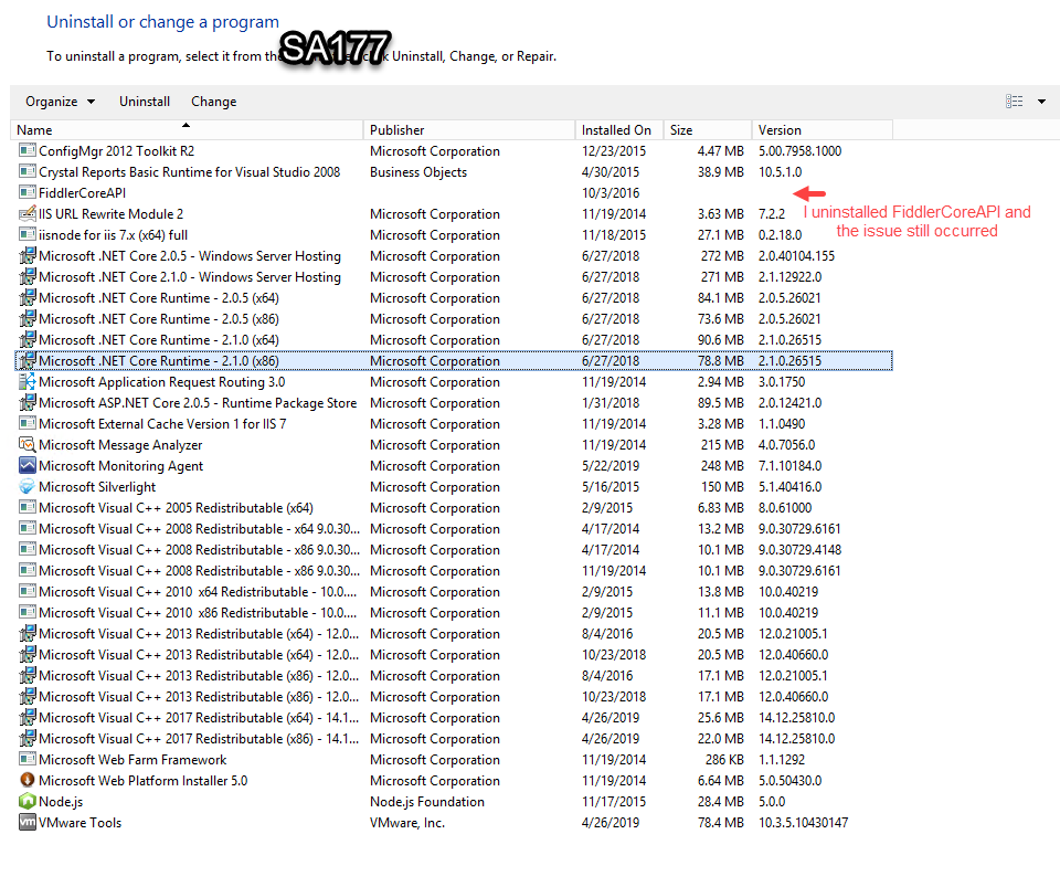 AspNetCoreModule_x64 install failure: InstallValidate. Return value 3. · Issue #10826 · dotnet ...
