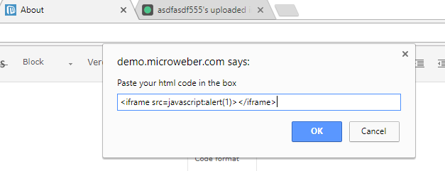 Stored Cross-site Scripting (XSS) · Issue #426 · microweber/microweber · GitHub