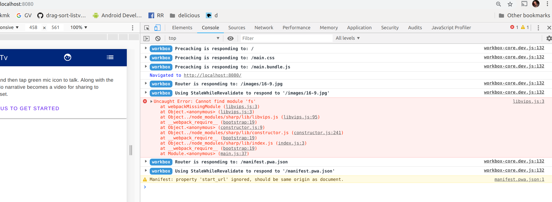 w Webpack 4 browser-side is failing on libvips · Issue #1529 · lovell/sharp · GitHub