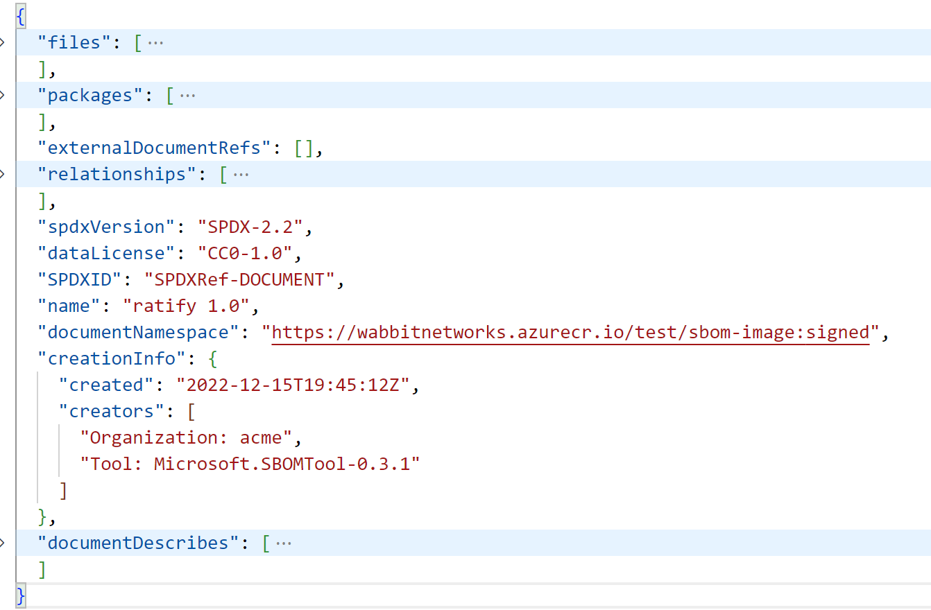Add valid spdx and sarif OCI artifacts · Issue #504 · notaryproject/ratify · GitHub