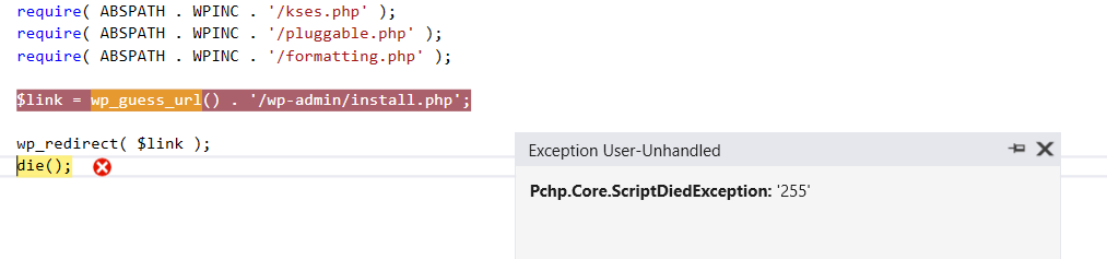 Configuring Wordpress With Net Core · Issue 258 · Peachpiecompiler