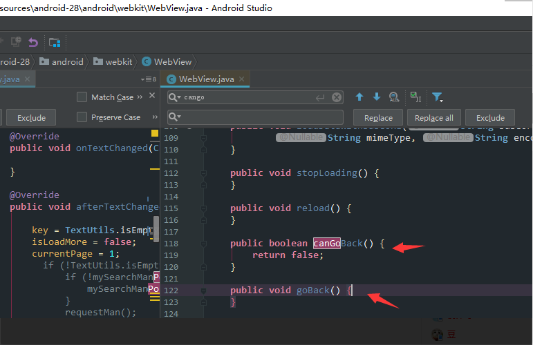 android api28 返回键 · Issue #584 · Justson/AgentWeb · GitHub