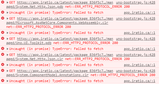 Wasm First Load Requires Page Refresh On Slow Connections Due To