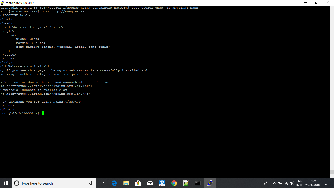 Github Devops Javadocker Nginx Containers Network