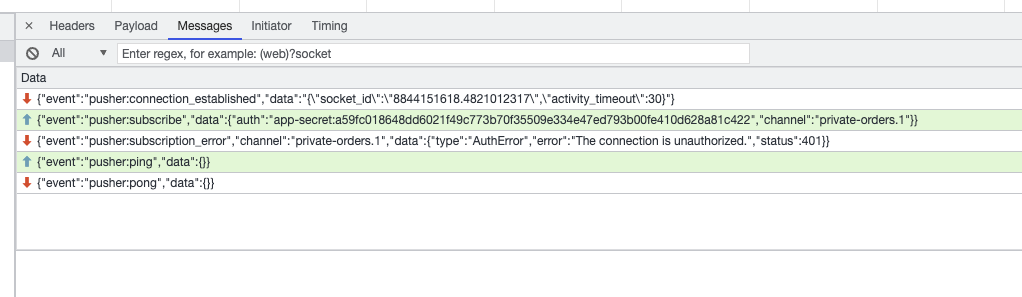Bug Autherror The Connection Is Unauthorized · Issue 753 · Soketi