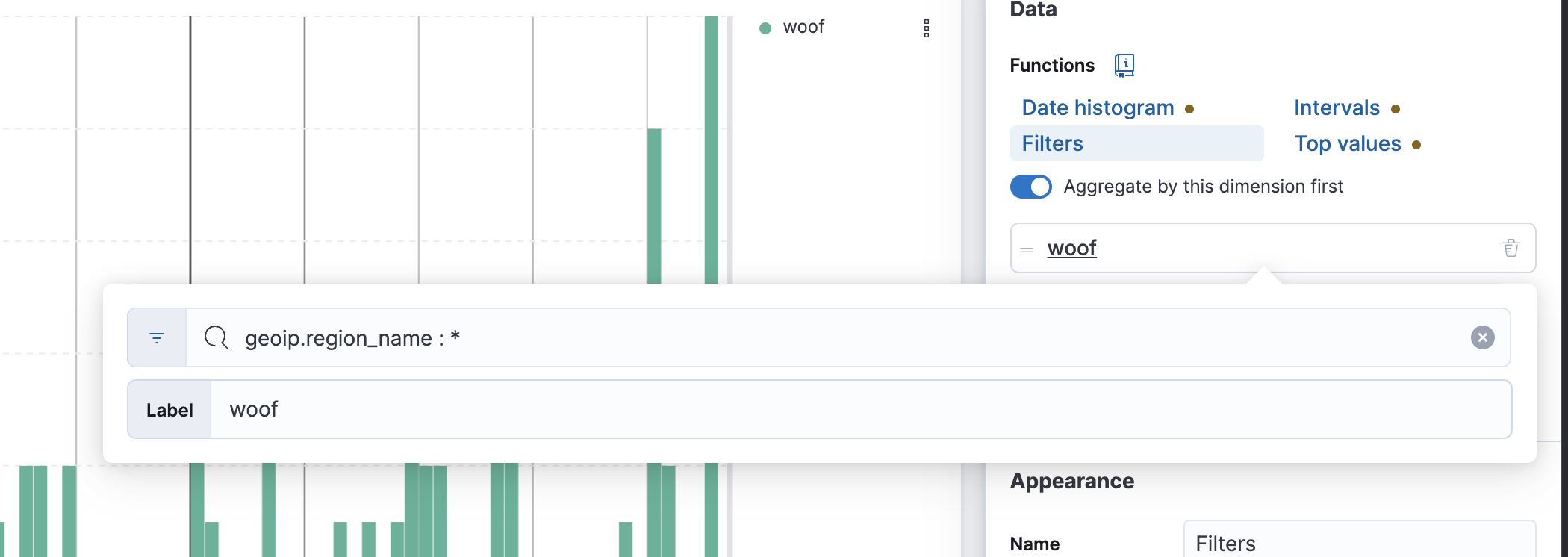 [Lens] Custom label on filters agg can't be cleaned up · Issue #148456 · elastic/kibana · GitHub