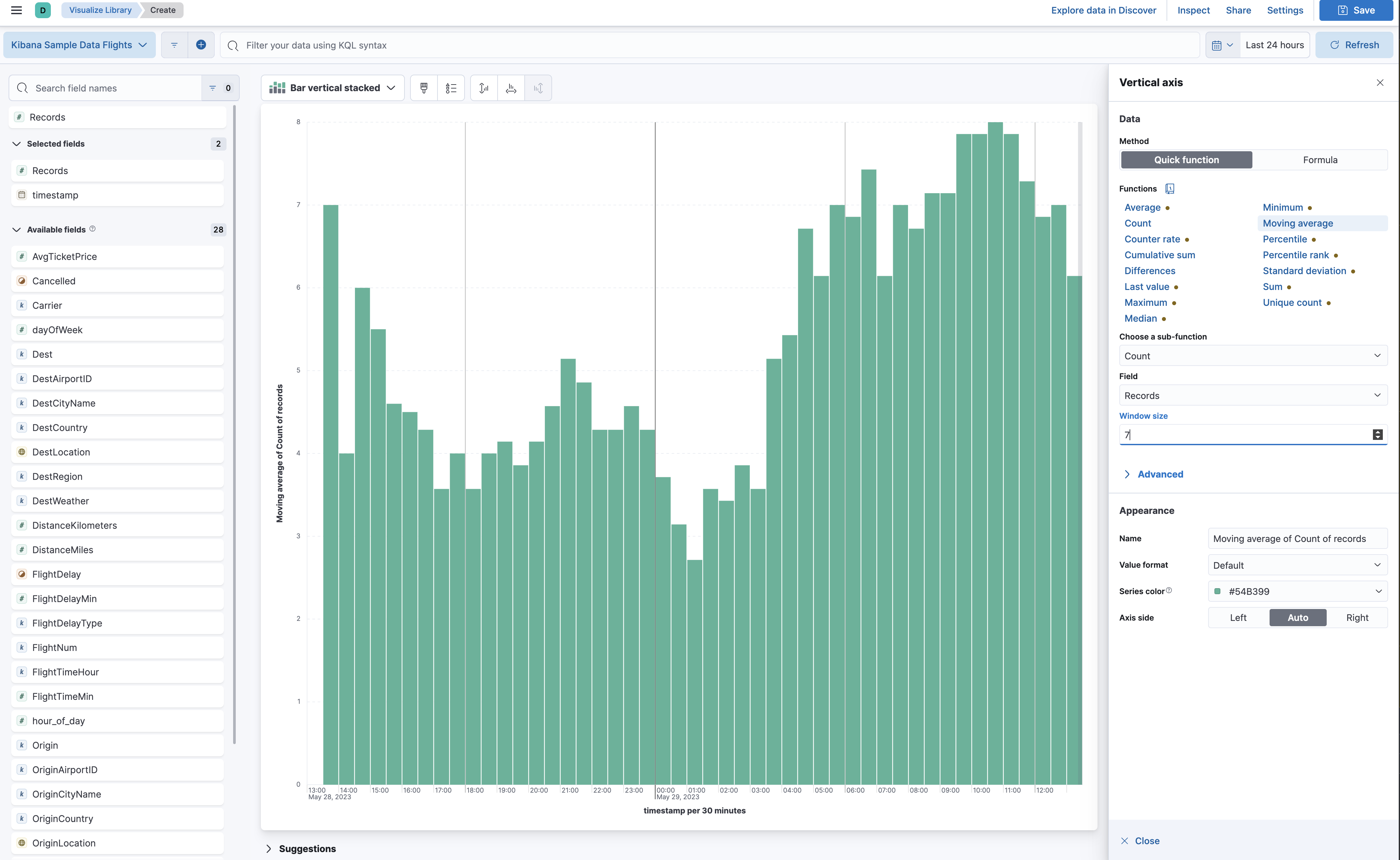 Moving Average Options · Issue 10734 · Elastickibana · Github