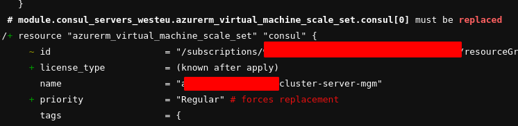 Adding a Priority Argument in VMSS, with value = default value, causes VMSS to be recreated ...