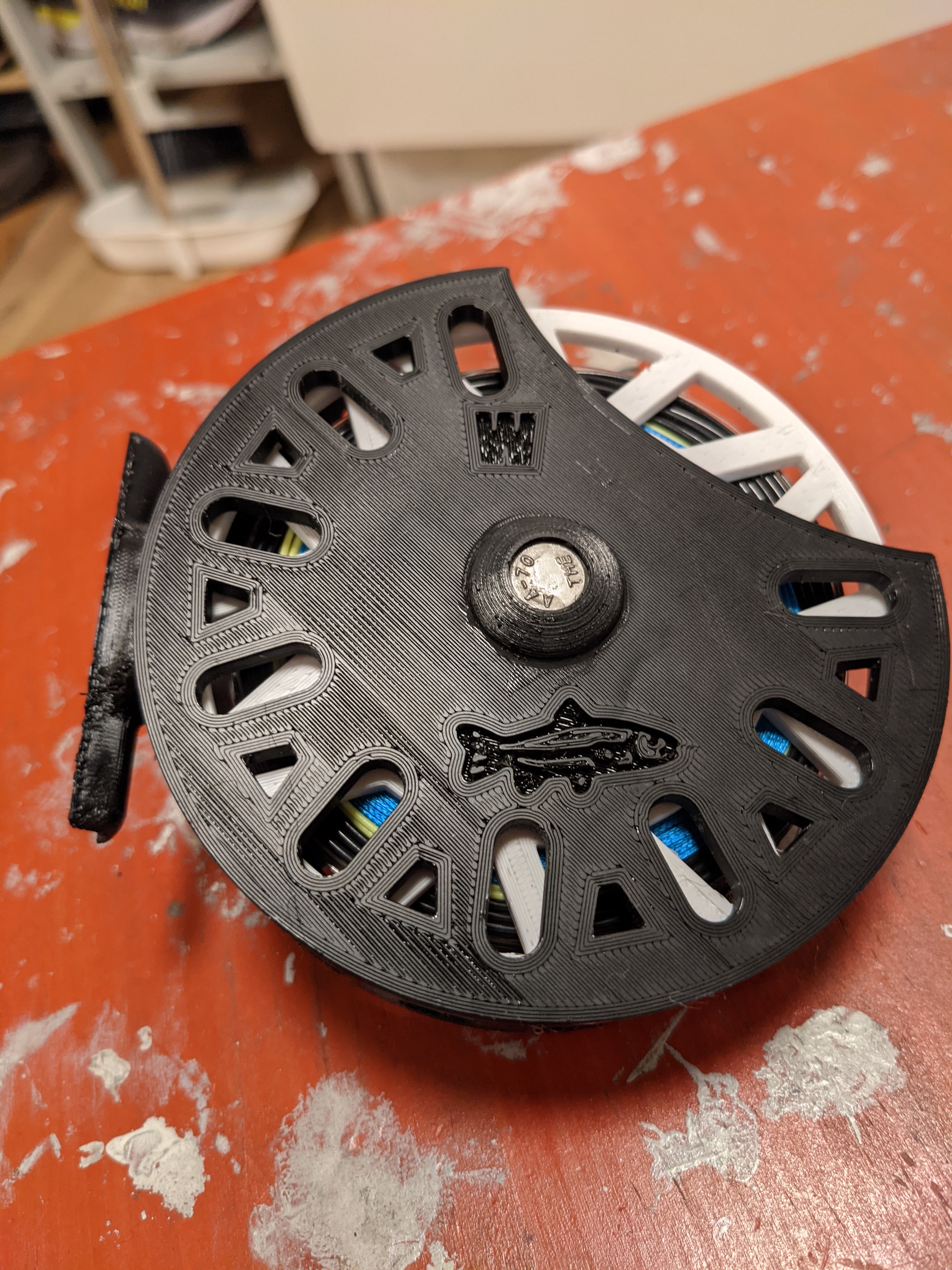 GitHub - EnLitenBurk/3D-printed-fly-reel: I designed and printed a fly ...