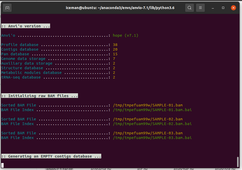 anvio-7.1 installation error · Issue #1839 · merenlab/anvio · GitHub
