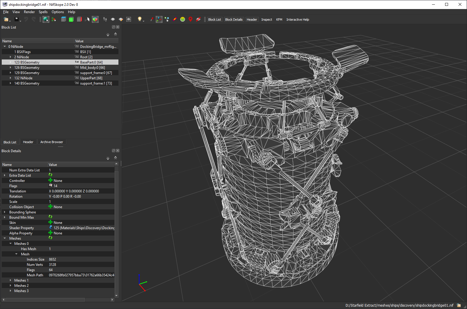 Starfield support (PSA) · Issue #232 · niftools/nifskope · GitHub