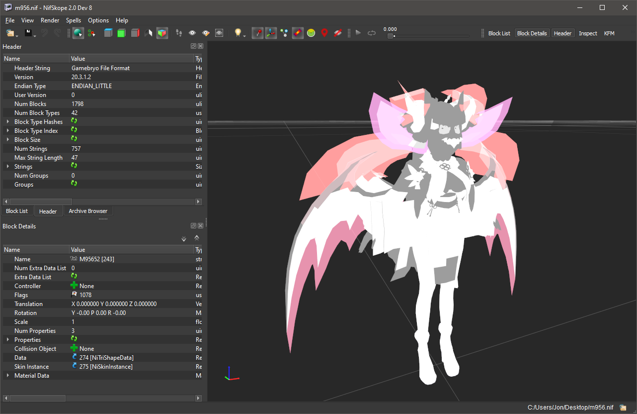 Non-header nif. · Issue #187 · niftools/nifskope · GitHub