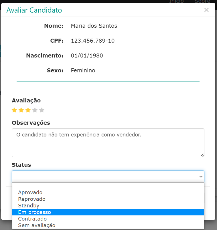 GitHub - leeorestrepo/base-curriculos: Desenvolvido - Base de candidatos para RH