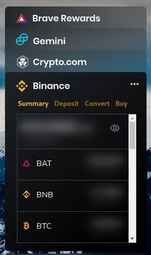 [Widget] Summary & Deposit buttons overlap on each other in Binance ...