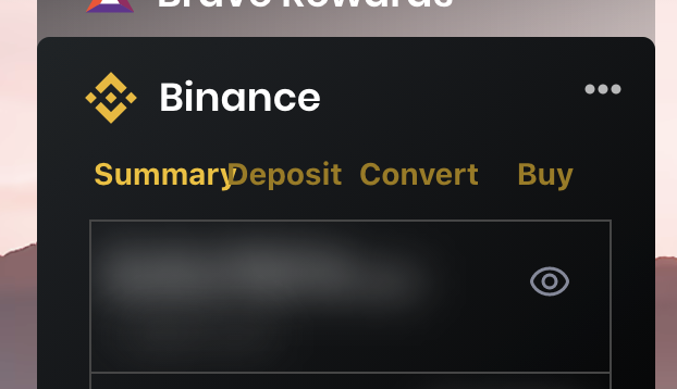 [Widget] Summary and Deposit text overlaps on Binance widget · Issue ...