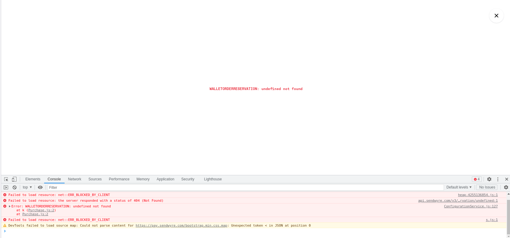 Connect To Wyre Fails With Error Message · Issue 18904 · Bravebrave Browser · Github