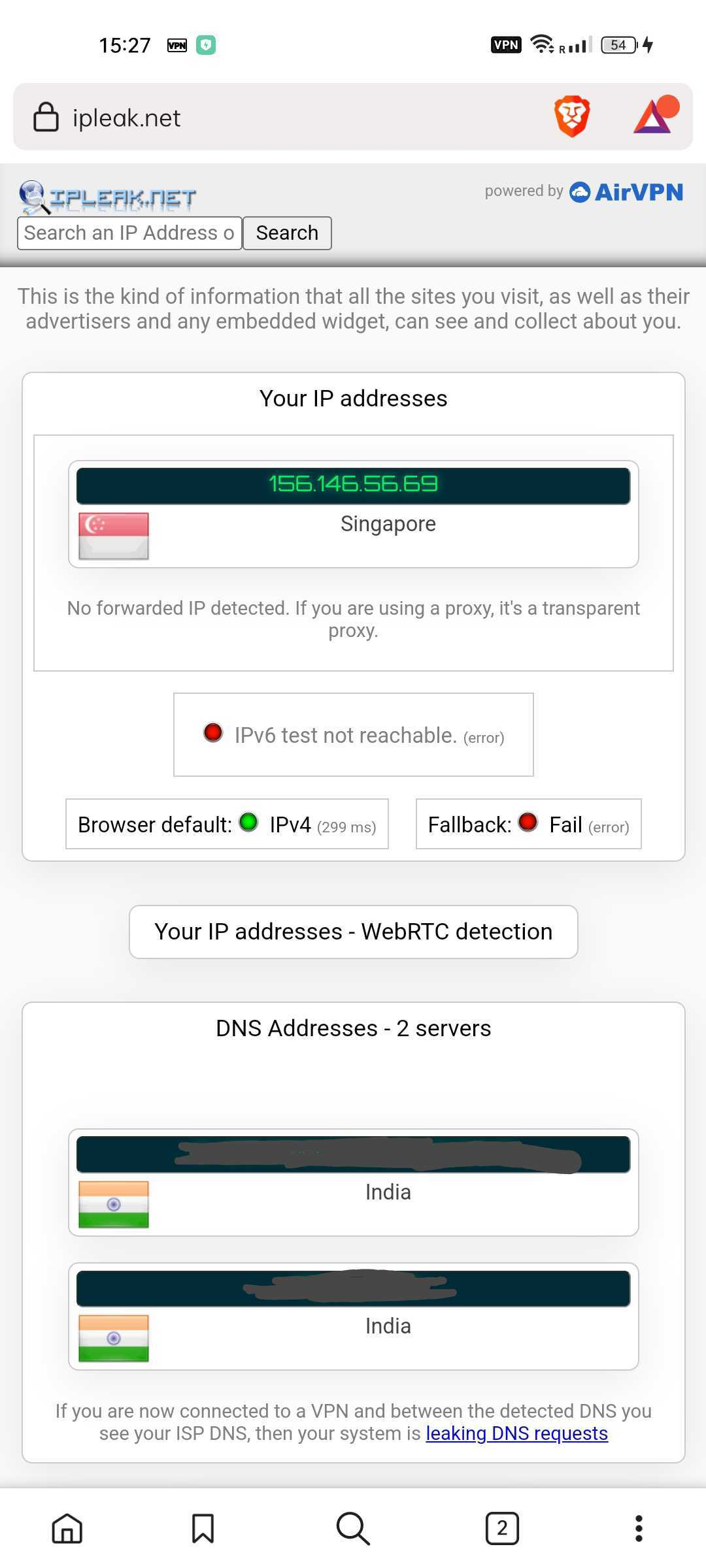 Dns Leak When Switching Locales · Issue 23077 · Bravebrave Browser 