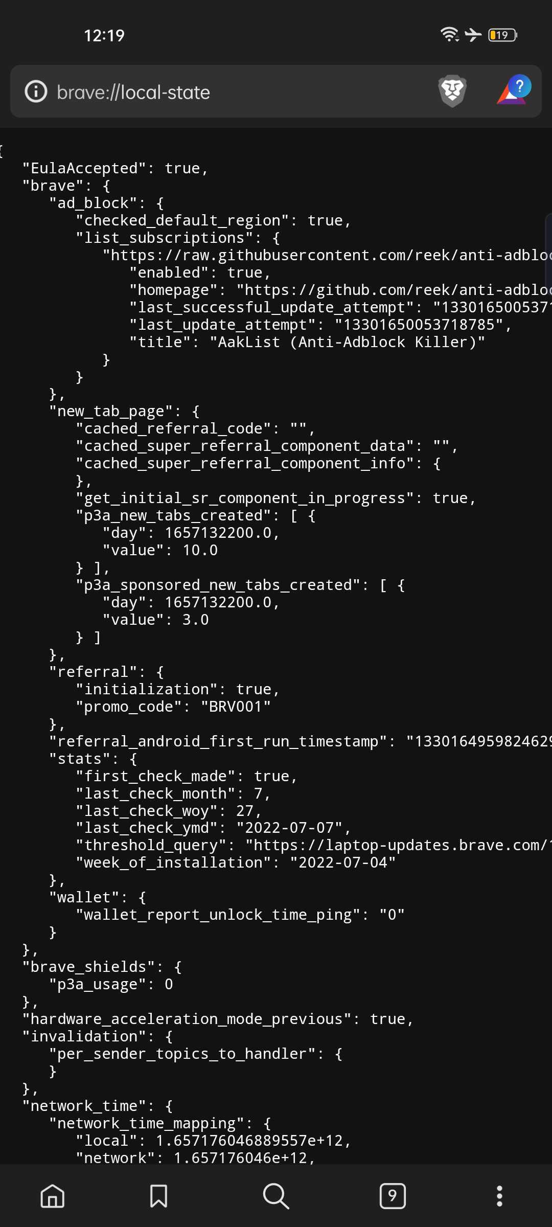 Metadata from filter list subscriptions should be available in brave ...